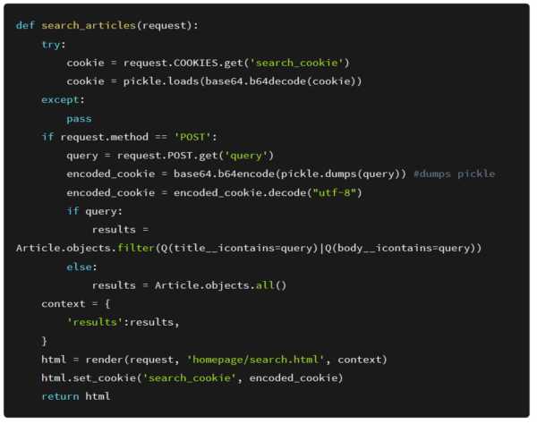 Exploiting Insecure Deserialization Bugs Found In The Wild Python Pickles — Macrosec